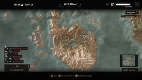The Witcher 3: Wild Hunt | MenuMaps Wiki | Fandom