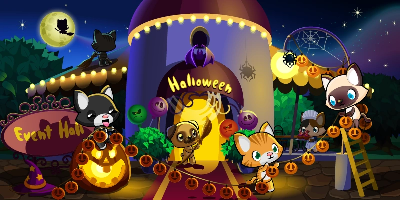 Save the Halloween Party | Meow Playground Wiki | Fandom