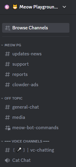Meow Playground Discord Server | Meow Playground Wiki | Fandom