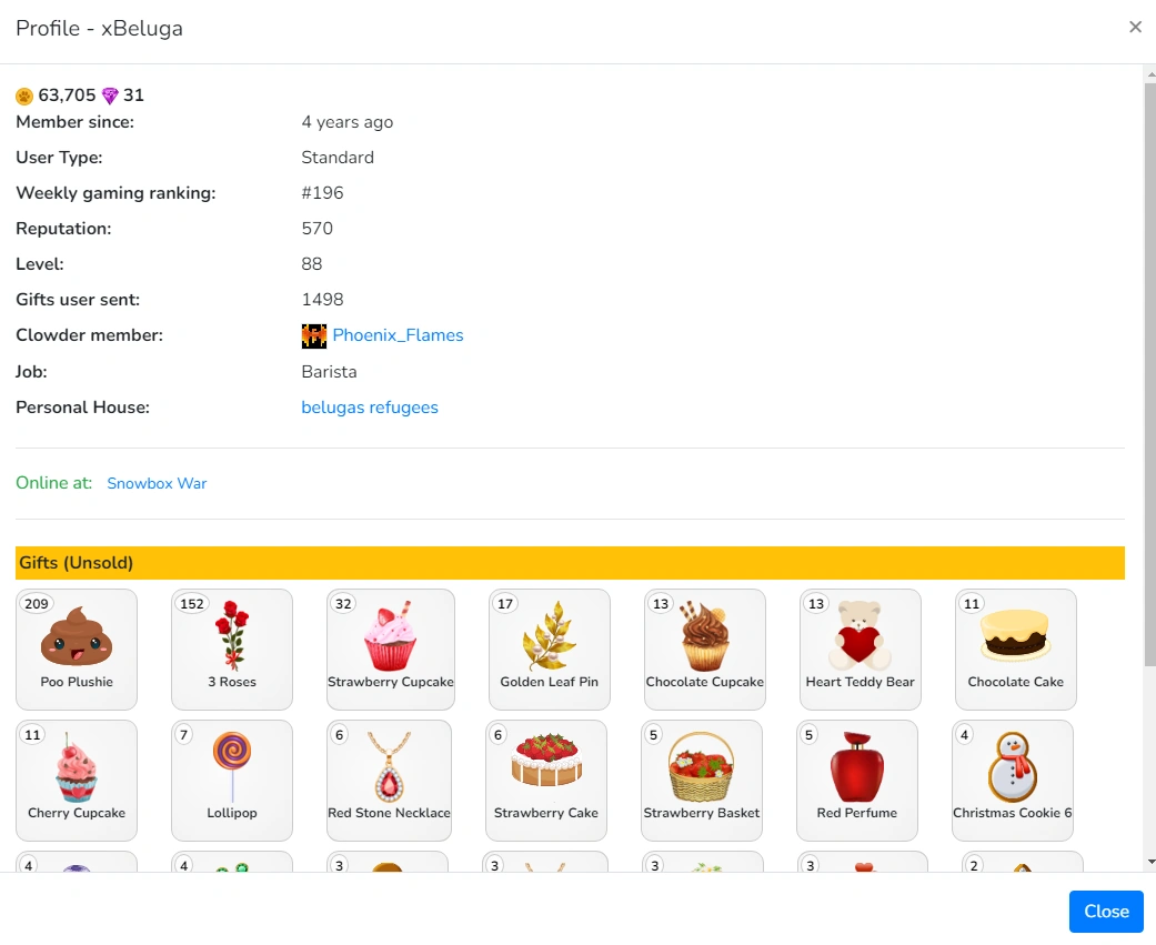 Player Hunt: Beluga | Meow Playground Wiki | Fandom