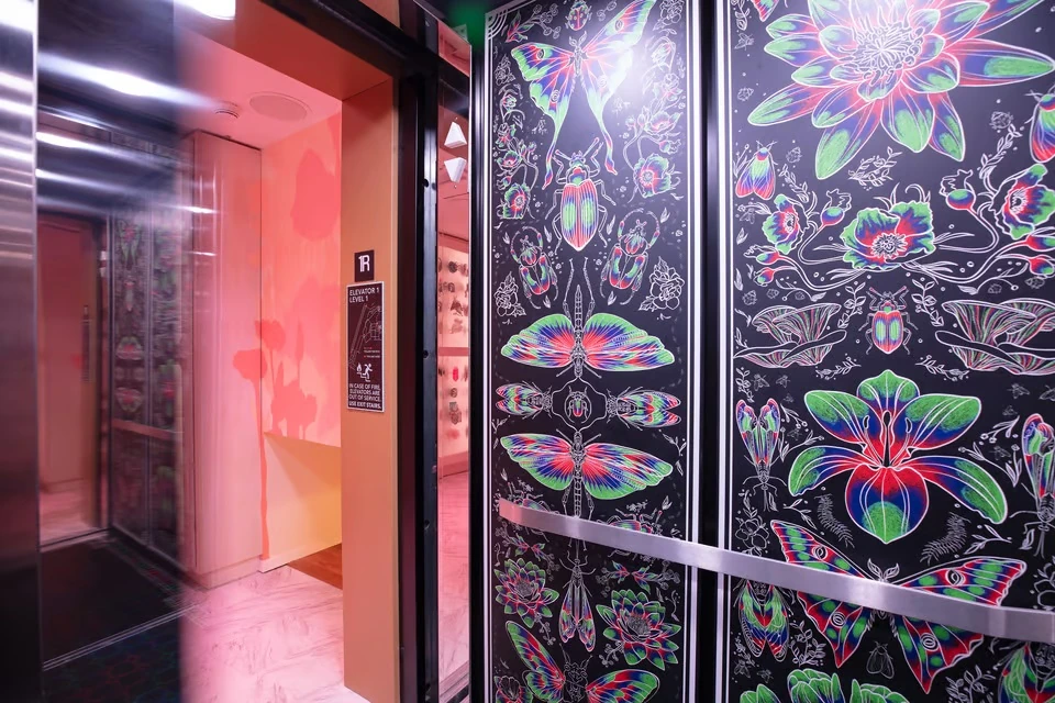 Moments in Spa (elevator) | Meow Wolf Wiki | Fandom