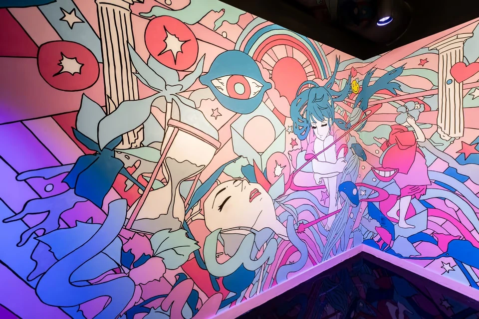Secret Rainbow Mural | Meow Wolf Wiki | Fandom