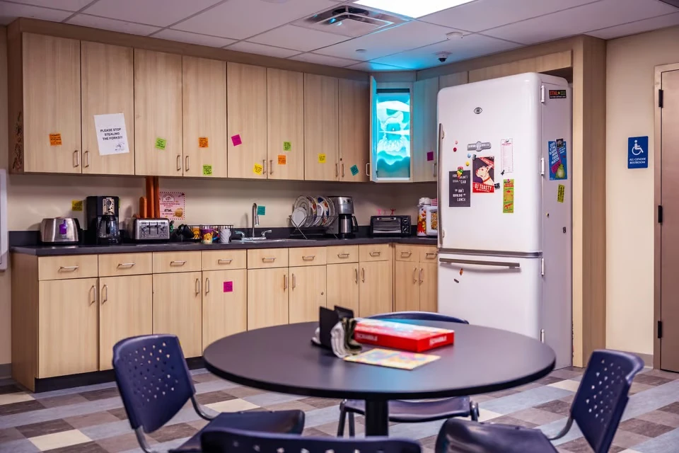 ETNL Break Room | Meow Wolf Wiki | Fandom