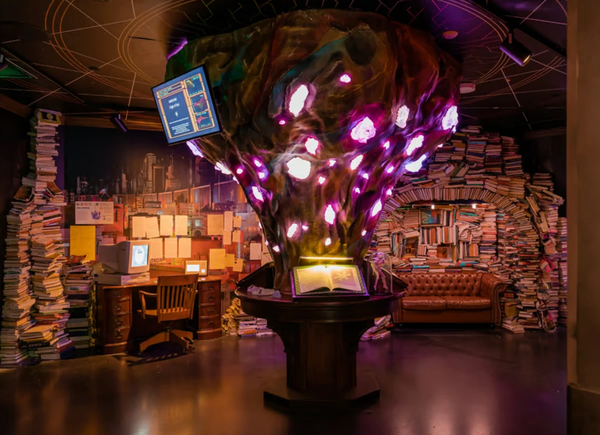 Library of Ossuary | Meow Wolf Wiki | Fandom