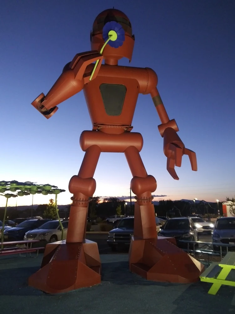Becoming Human (Big Red Robot) | Meow Wolf Wiki | Fandom