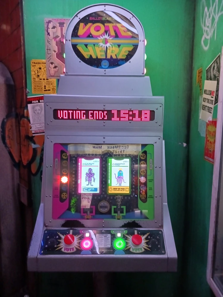 Voting Booths | Meow Wolf Wiki | Fandom