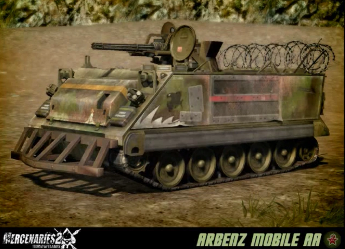 Arbenz Mobile AA | Mercenaries Wiki | Fandom