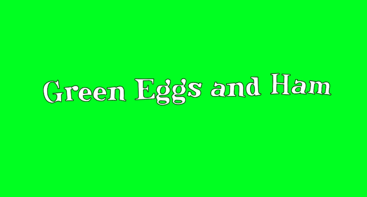 Green Eggs And Ham | Mercy's Meeting Wiki | Fandom