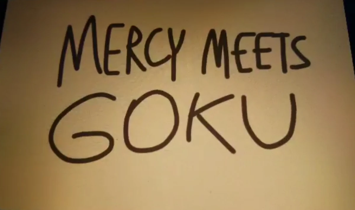 Mercy Meets Goku | Mercy's Meeting Wiki | Fandom