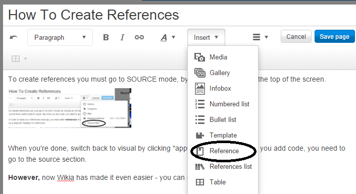 How To Create References | Meremodernity Wikia | Fandom