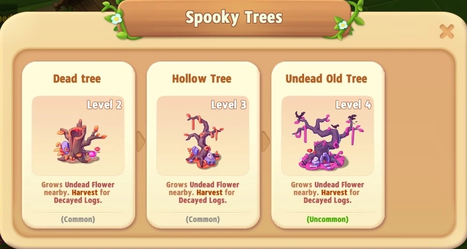 Spooky Trees | Merge Elves Wiki | Fandom