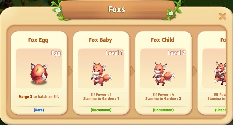 Foxs | Merge Elves Wiki | Fandom