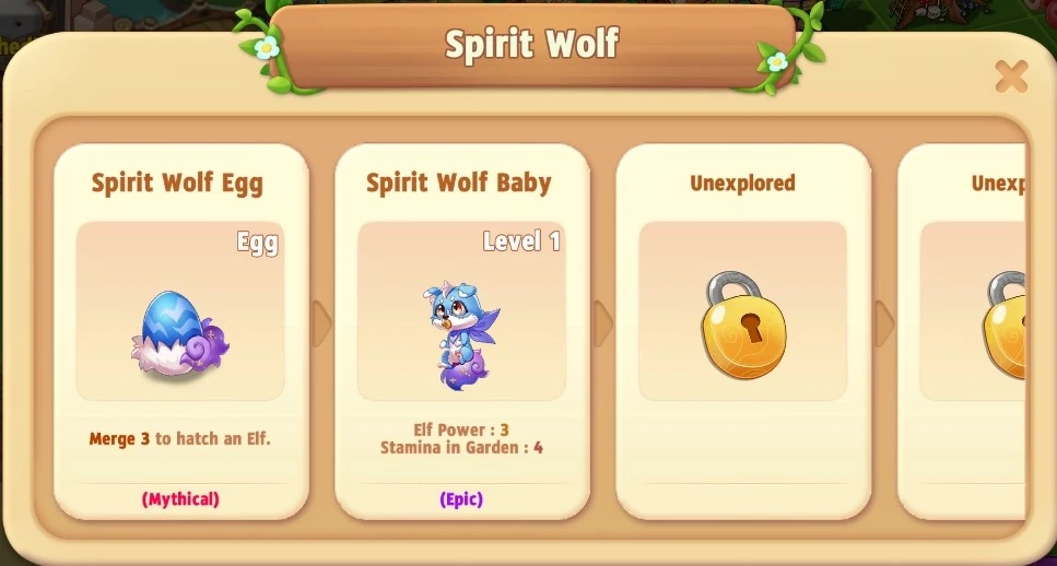 Spirit Wolf | Merge Elves Wiki | Fandom