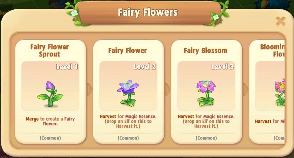 Fairy Flowers | Merge Elves Wiki | Fandom
