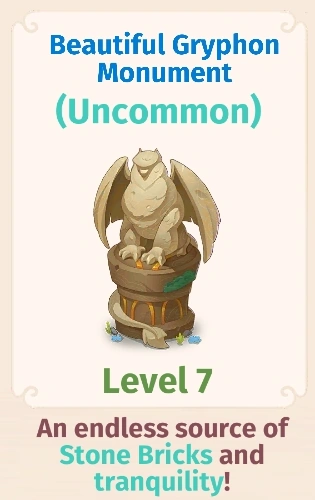 Beautiful Gryphon Monument | Merge Magic Wiki | Fandom