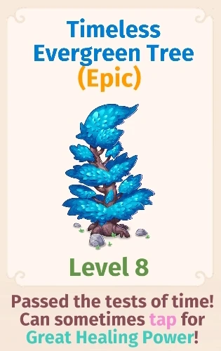 Timeless Evergreen Tree | Merge Magic Wiki | Fandom