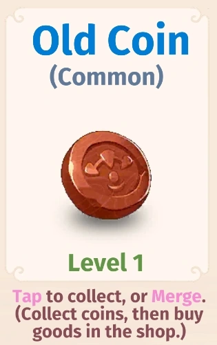 Old Coin | Merge Magic Wiki | Fandom