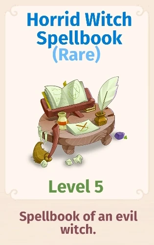 Horrid Witch Spellbook | Merge Magic Wiki | Fandom