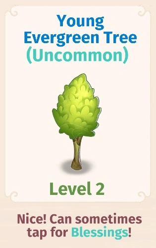 Young Evergreen Tree | Merge Magic Wiki | Fandom