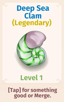 Deep Sea Clam | Merge Magic Wiki | Fandom