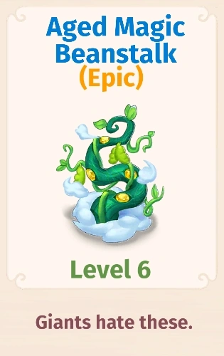 Aged Magic Beanstalk | Merge Magic Wiki | Fandom