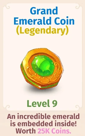 Grand Emerald Coin | Merge Magic Wiki | Fandom