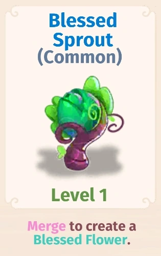 Blessed Sprout | Merge Magic Wiki | Fandom