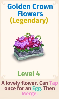 Golden Crown Flowers | Merge Magic Wiki | Fandom