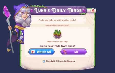 Luna The Arcane Merchant | Merge Magic Wiki | Fandom