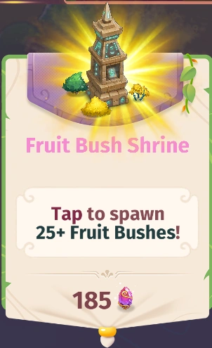 Fruit Bush Shrine | Merge Magic Wiki | Fandom