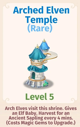 Arched Elven Temple | Merge Magic Wiki | Fandom