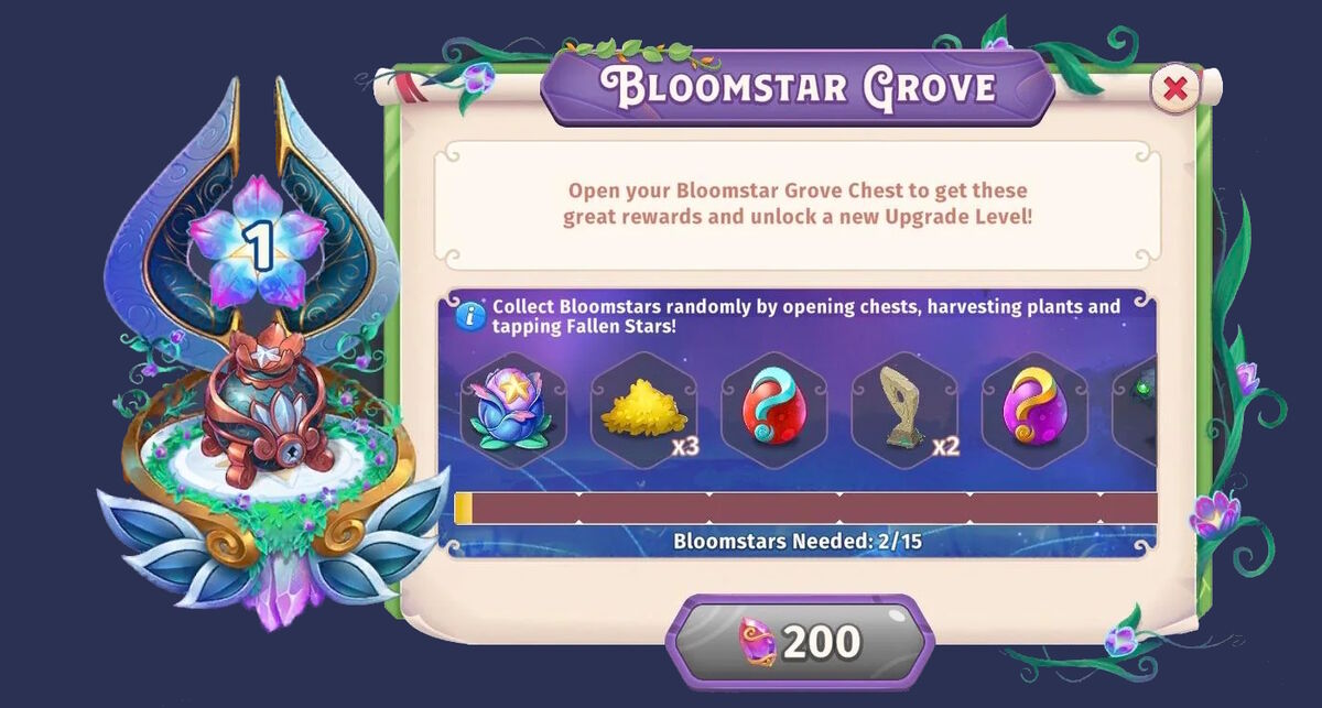 Bloomstar Grove | Merge Magic Wiki | Fandom
