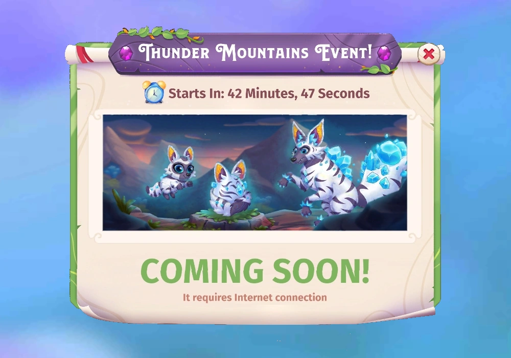 Thunder Mountains Event | Merge Magic Wiki | Fandom