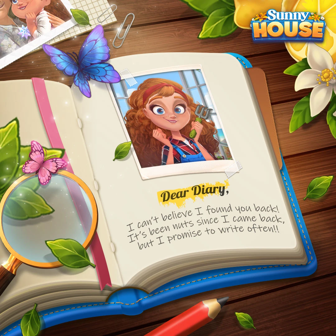 Sunny/Sunny's Diary | Sunny House Wiki | Fandom