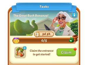 The Great Bush Bonanza! | Merge Mansion Wiki | Fandom