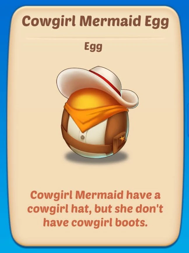 Cowgirl Mermaid | Merge Mermaids Wiki | Fandom