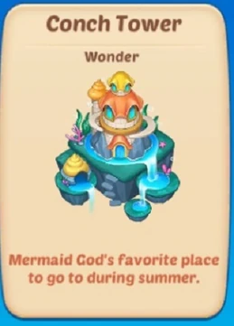 Conch Tower | Merge Mermaids Wiki | Fandom