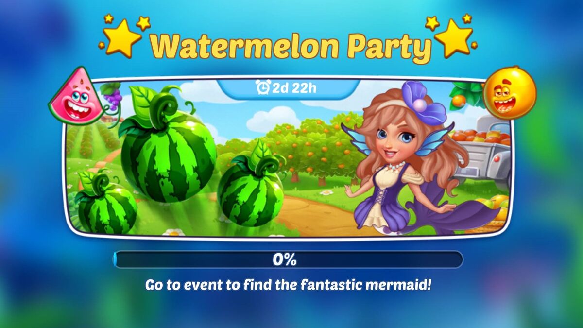 Watermelon Party Merge Mermaids Wiki Fandom
