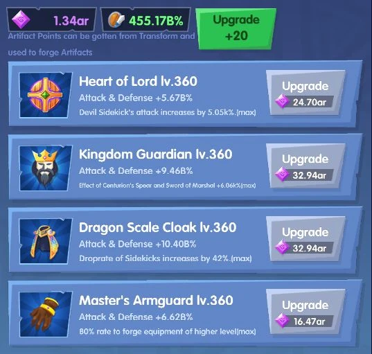 Artifacts | Merge Quest Wiki | Fandom