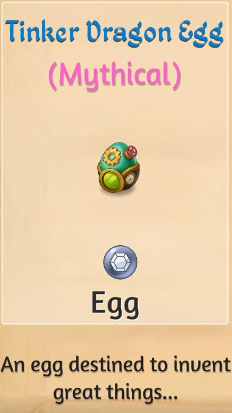 Tinker Dragons | Merge Dragons Wiki | Fandom