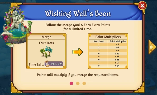Merge Dragons Wishing Well