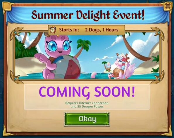 Summer Delight Eventfirst Occurrence Merge Dragons Wiki Fandom