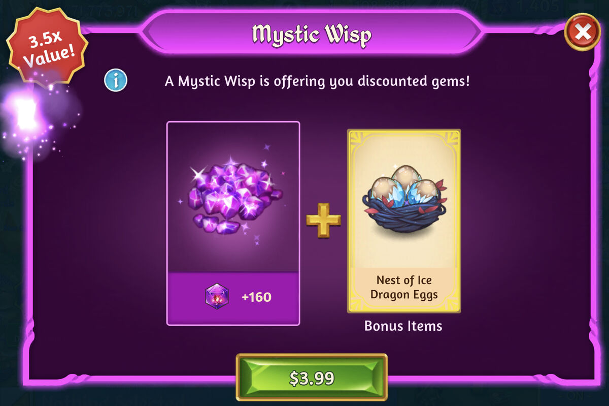 Mystic Wisp Merge Dragons Wiki Fandom