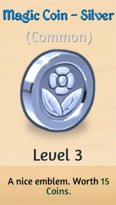 Magic Coin - Silver | Merge Dragons Wiki | Fandom