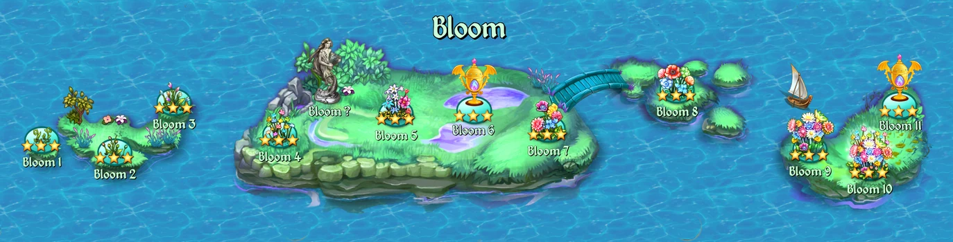 Levels/Bloom | Merge Dragons Wiki | Fandom