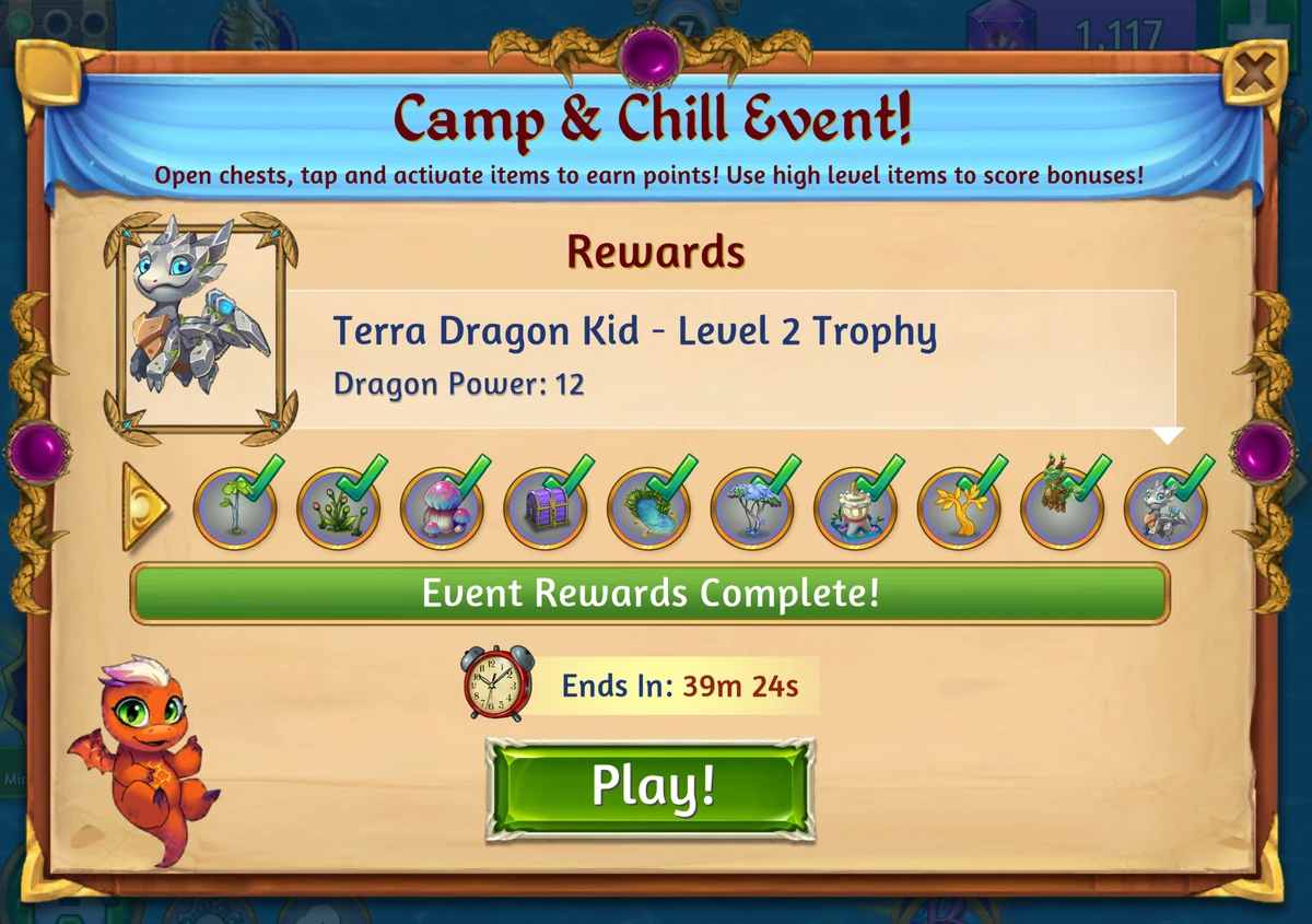 Camp & Chill Event/Sixth Ten Occurrences | Merge Dragons Wiki | Fandom