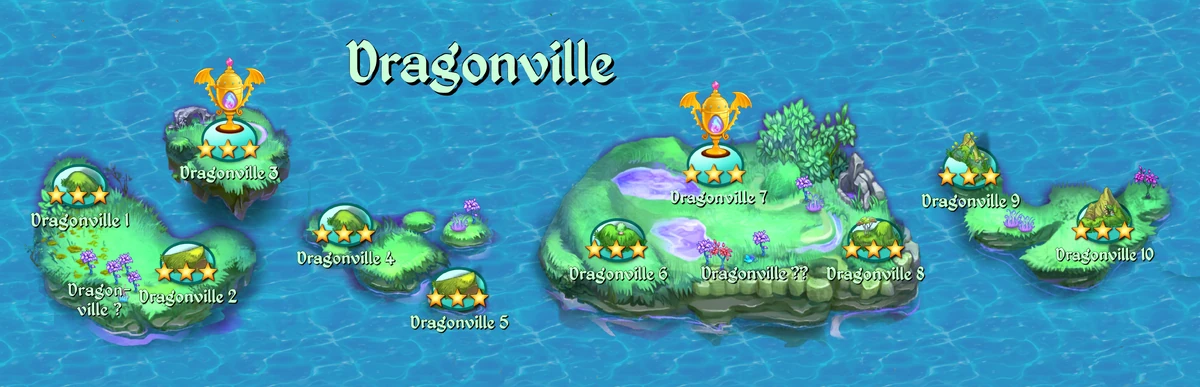 Levels/Dragonville | Merge Dragons Wiki | Fandom