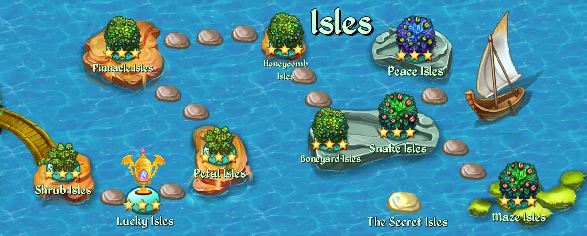 Levels/Isles | Merge Dragons Wiki | Fandom