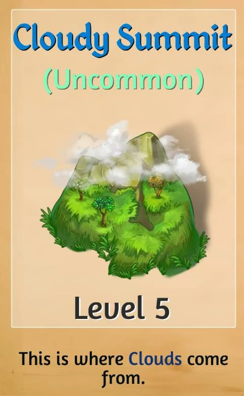 Cloudy Summit | Merge Dragons Wiki | Fandom