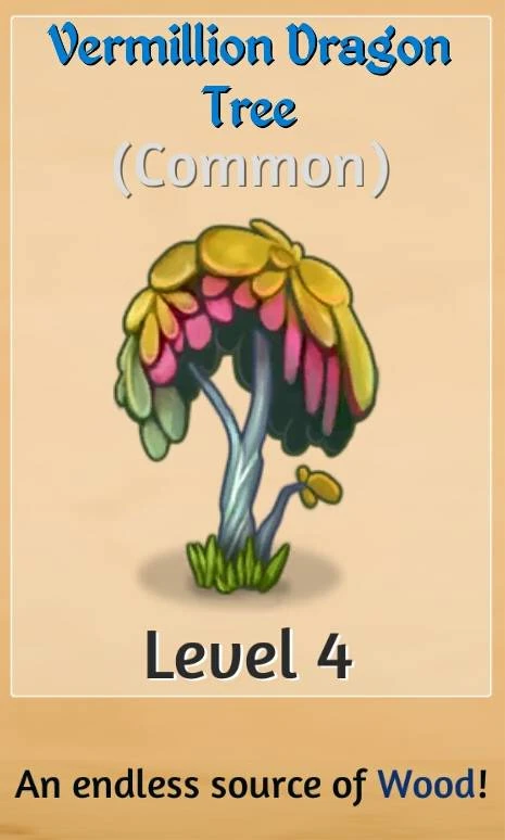 Vermillion Dragon Tree | Merge Dragons Wiki | Fandom